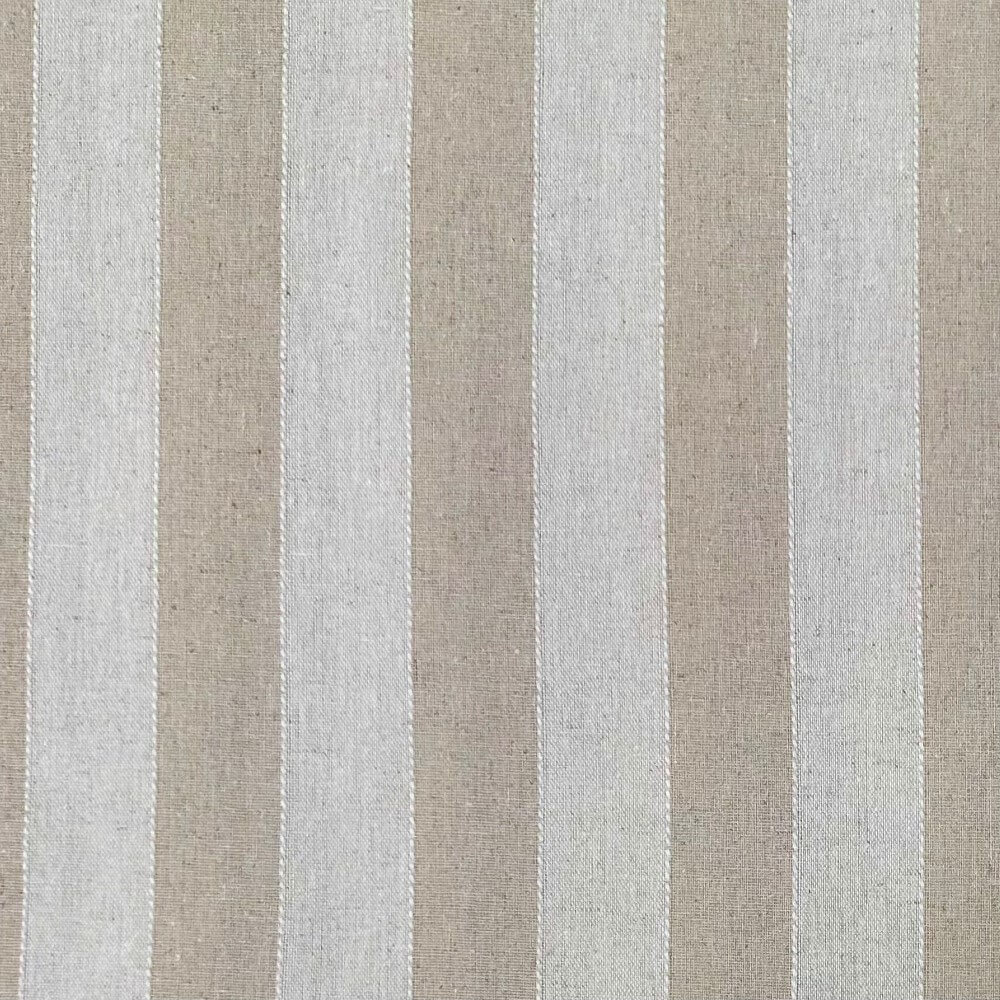 TECIDO LINHO LISTRADO|MAQUINETADO|140L 40%ALG/20%LIN/20%POL/20%VIS- 90212